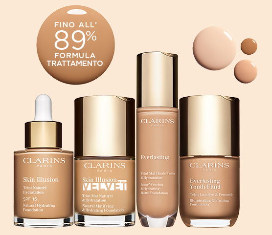 Clarins Make-up on stage - Clarins